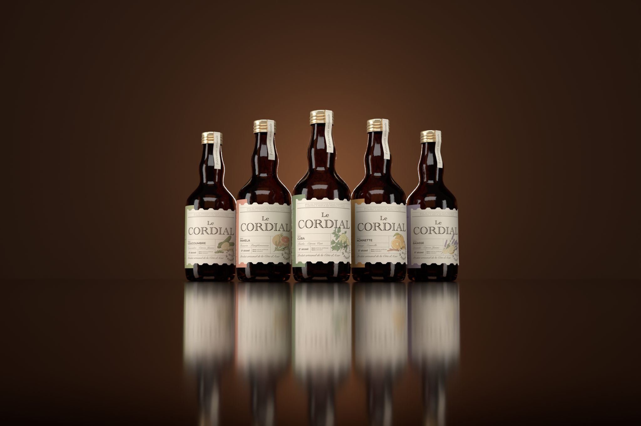 Le Cordial : Préparation Artisanale pour Cocktails